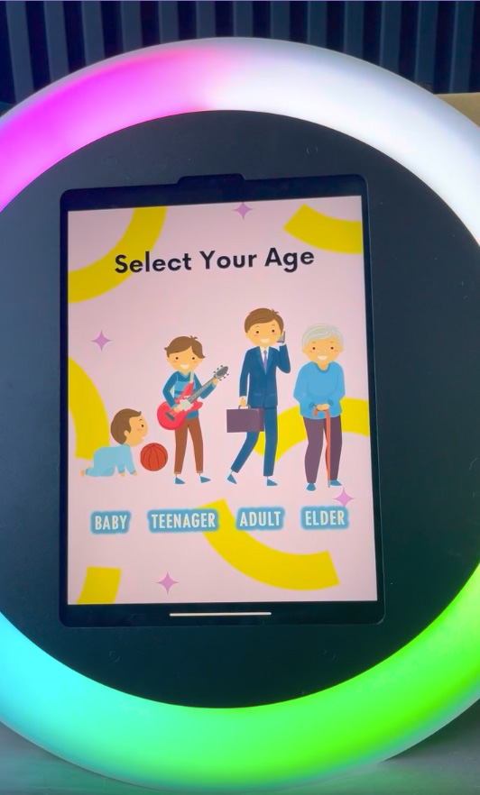 AI Time Machine - Generate photos based on age!